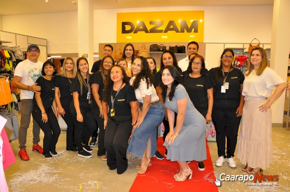 Confira as fotos da inauguração da Loja DAZAM em Caarapó — Caarapó News ...