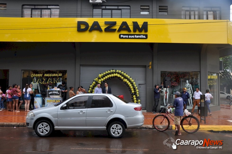 Confira as fotos da inauguração da Loja DAZAM em Caarapó — Caarapó News ...