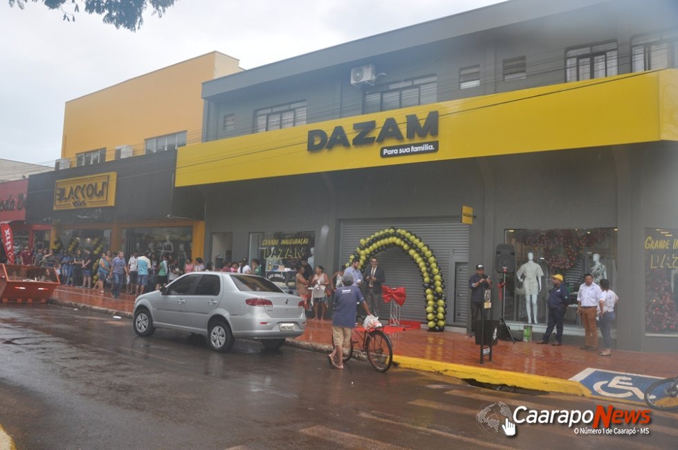 Confira as fotos da inauguração da Loja DAZAM em Caarapó — Caarapó News ...
