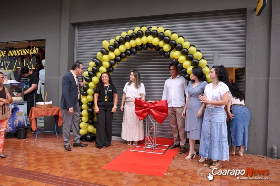 Confira as fotos da inauguração da Loja DAZAM em Caarapó — Caarapó News ...