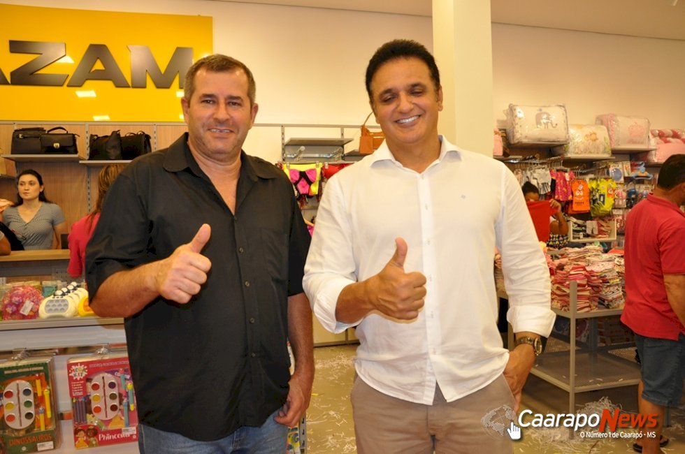 Confira as fotos da inauguração da Loja DAZAM em Caarapó — Caarapó News ...