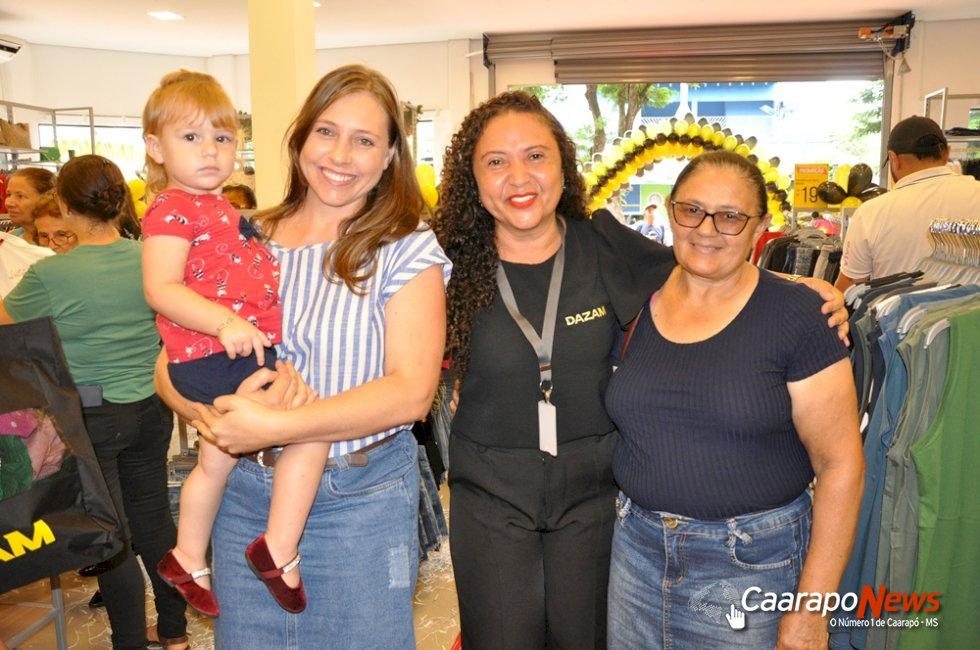 Confira as fotos da inauguração da Loja DAZAM em Caarapó — Caarapó News ...